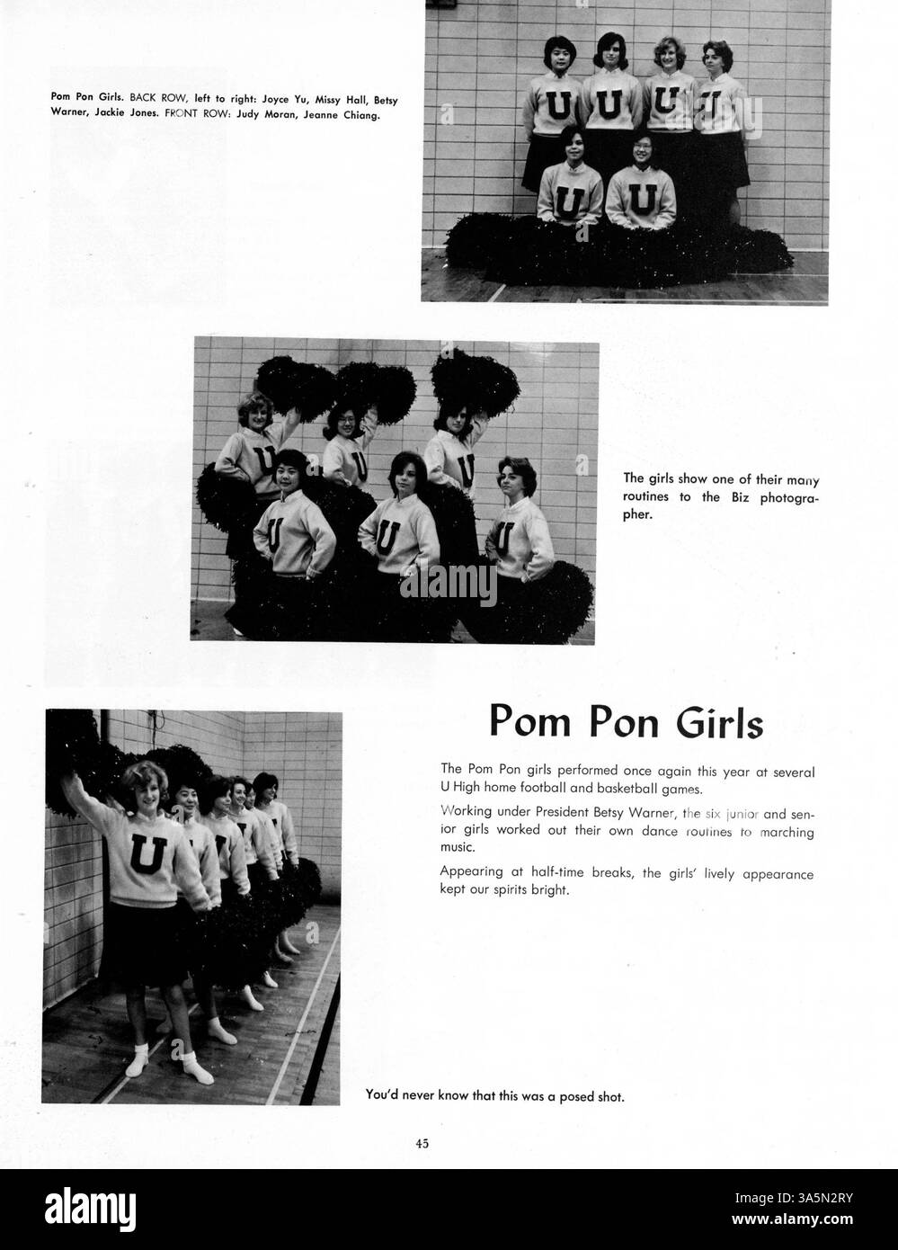 The 1964 Bisbila yearbook from University High School showcases the ...