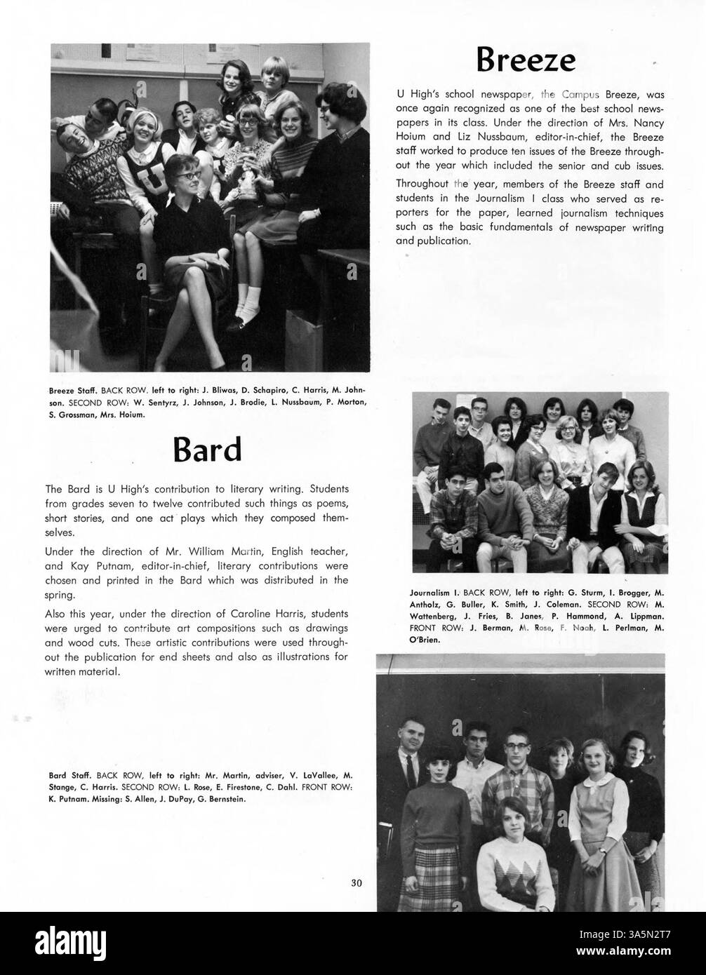 The 1964 Bisbila yearbook from University High School documents the ...