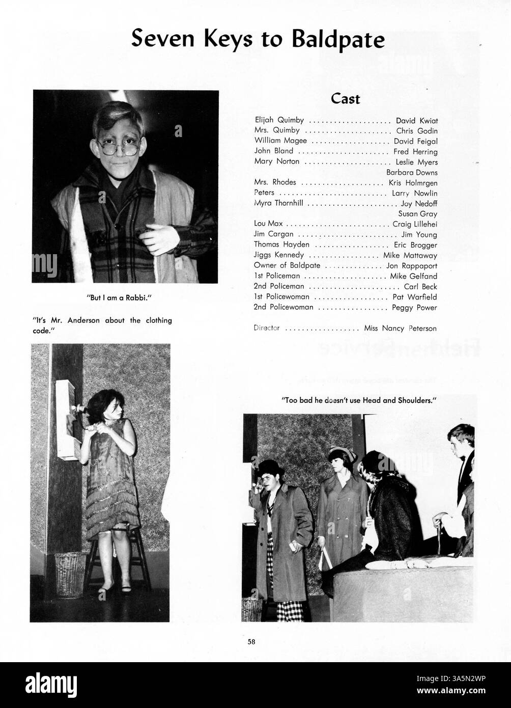 The 1964 Bisbila yearbook from University High School documents ...