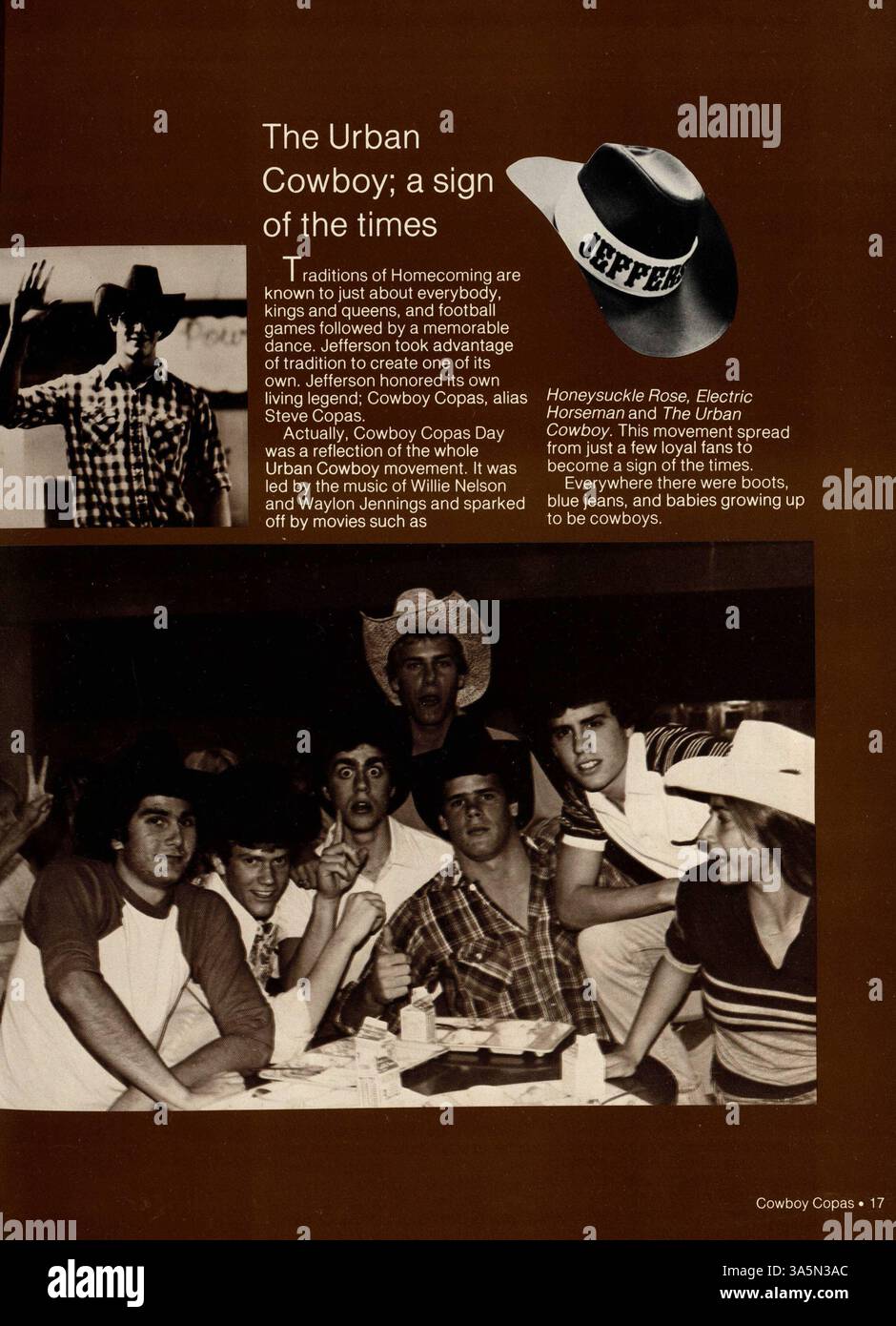 The 1981 'Revolution' yearbook from Jefferson High School documents the ...