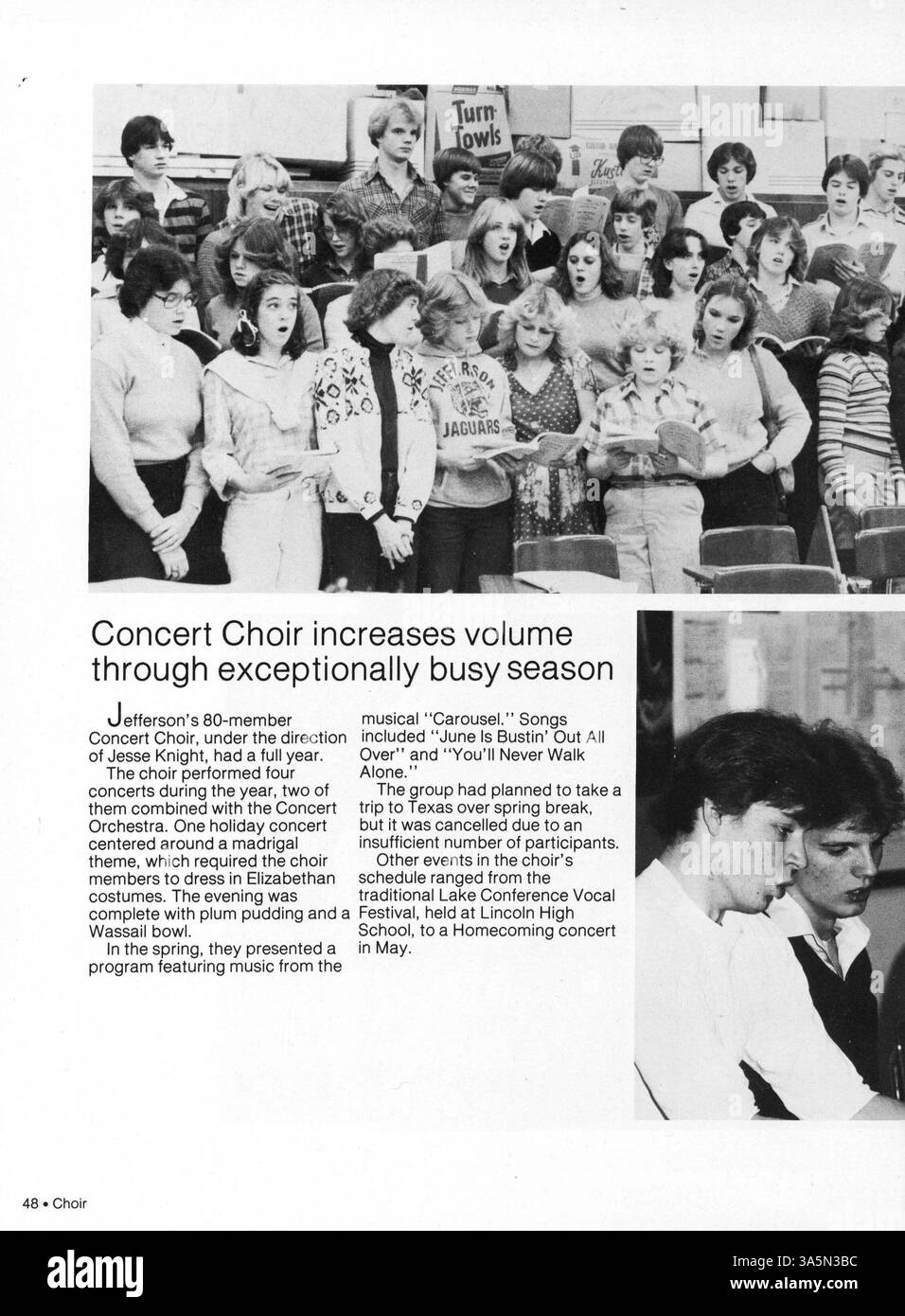 This 1981 'Revolution' yearbook captures the key moments of Jefferson ...