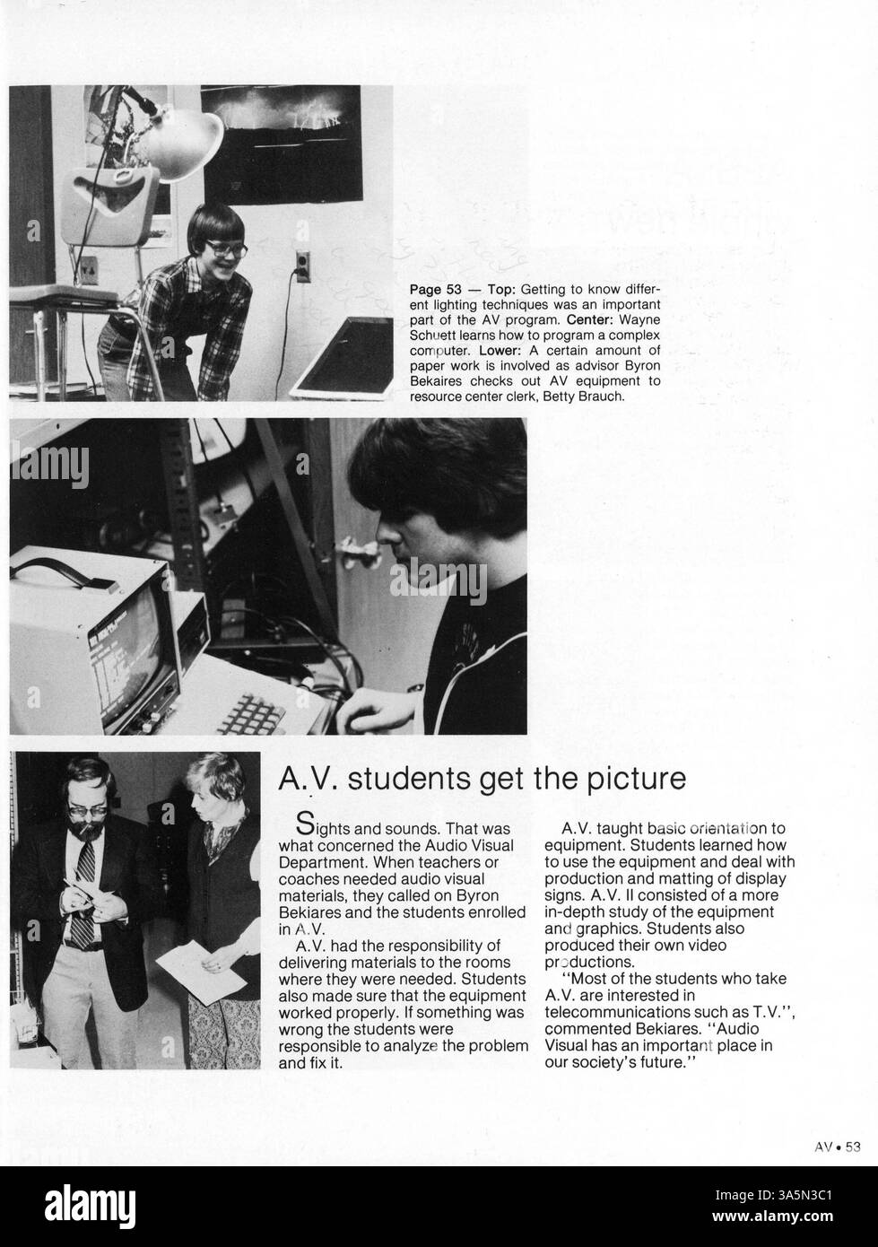 This 1981 'Revolution' yearbook from Jefferson High School features the ...