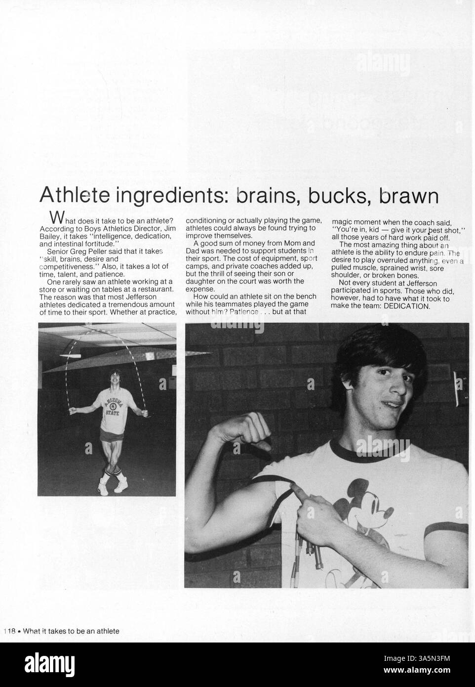 The 1981 'Revolution' yearbook from Jefferson High School documents key ...