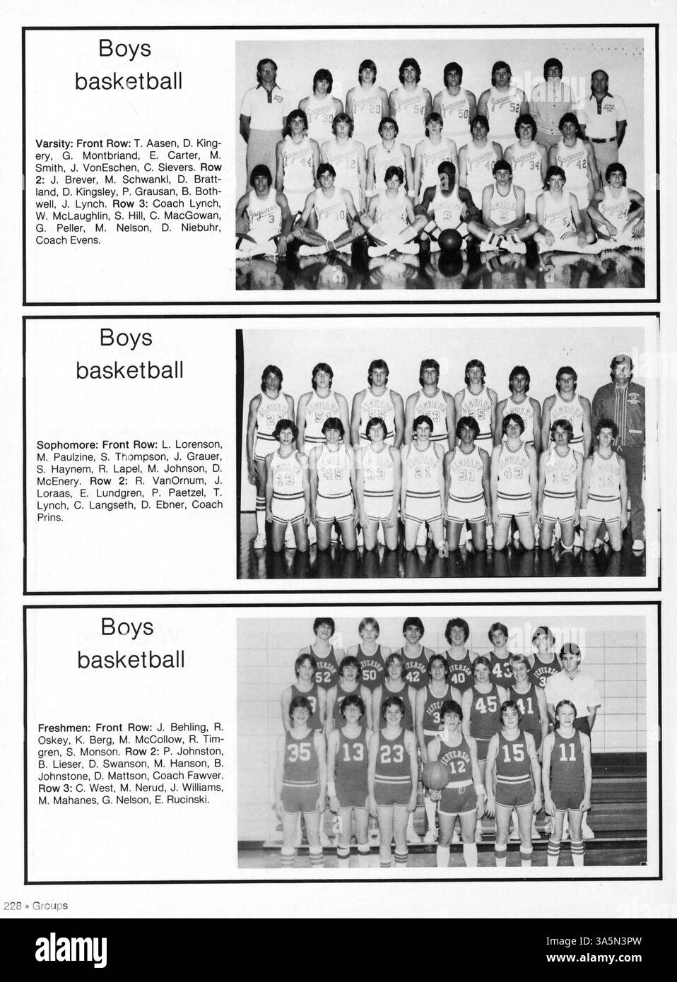 This high school yearbook from 1981 documents Jefferson High's student ...