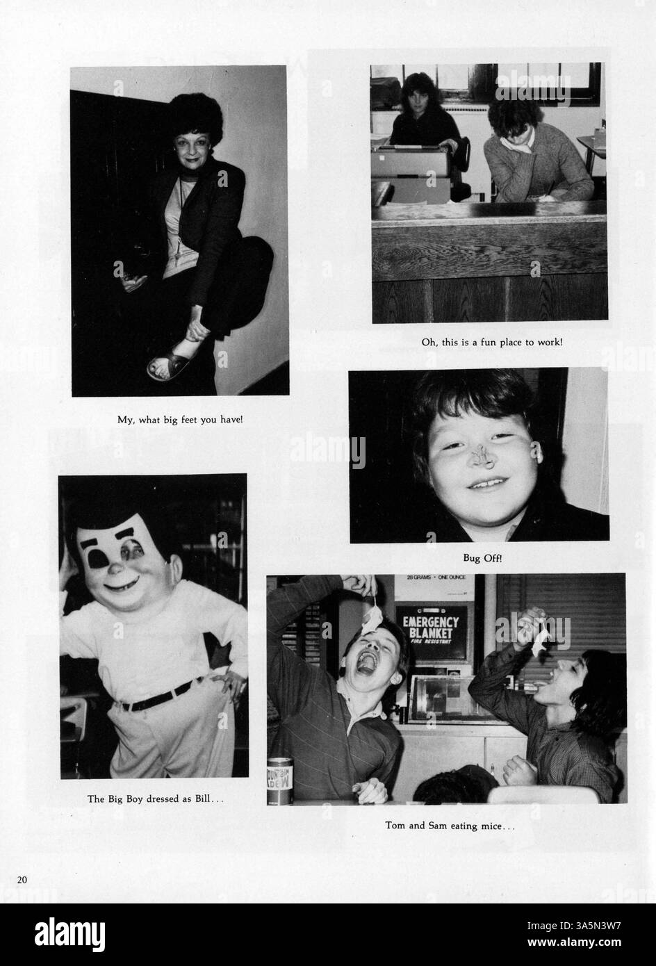 This 1985 Folwell Jr. High Yearbook captures students, teachers, and ...