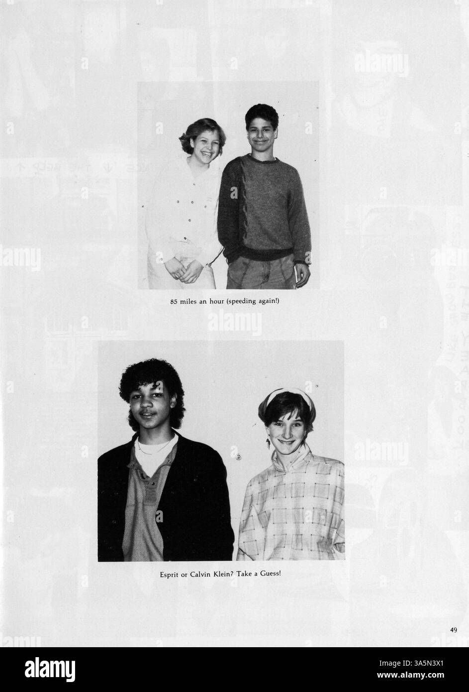 This 1985 yearbook from Folwell Jr. High School captures the highlights ...