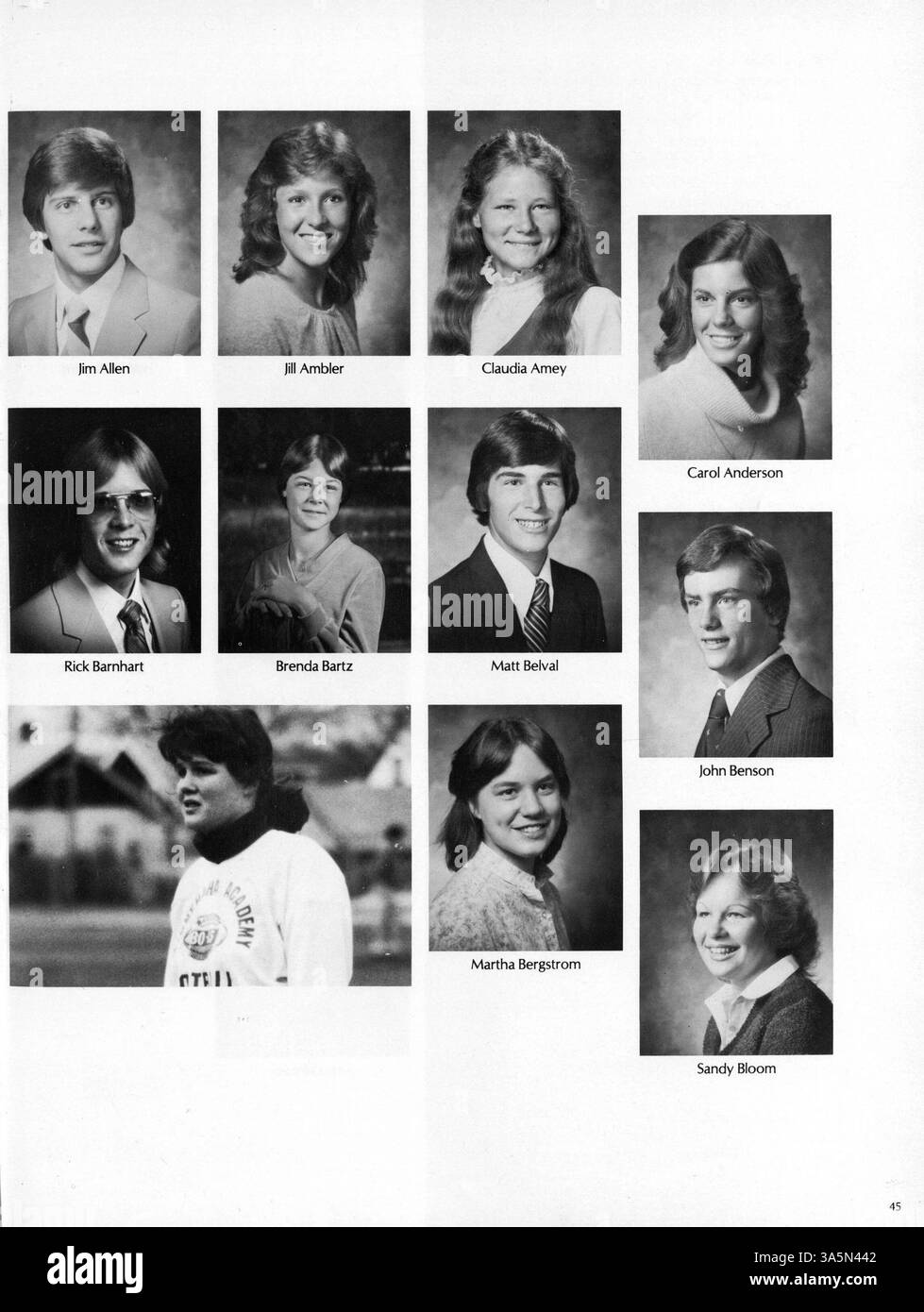 The 1981 edition of Minnehaha Academy's yearbook captures significant ...