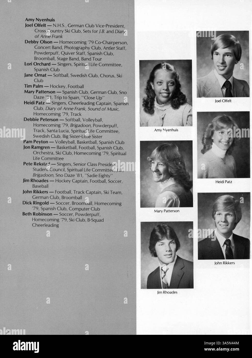 This edition of Minnehaha Academy's 1981 yearbook captures highlights ...