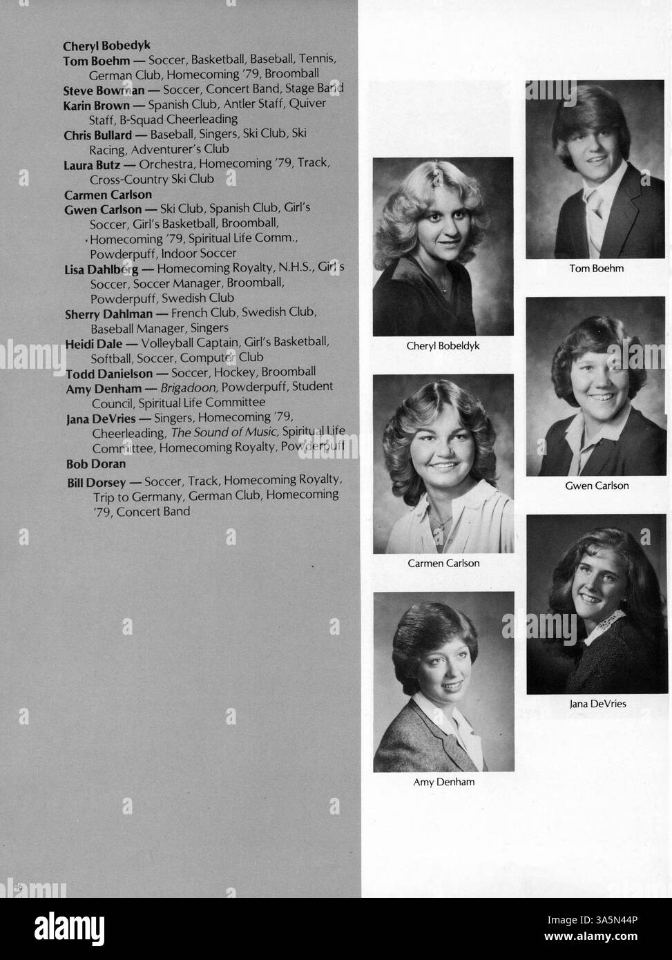 Minnehaha Academy's 1981 yearbook features students, faculty, athletics ...