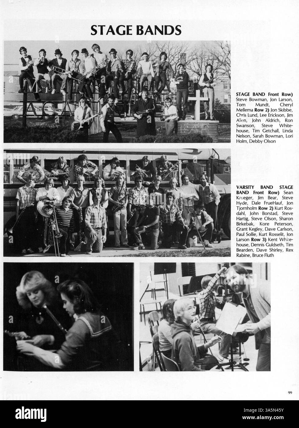 The 1981 Antler yearbook from Minnehaha Academy provides a snapshot of ...