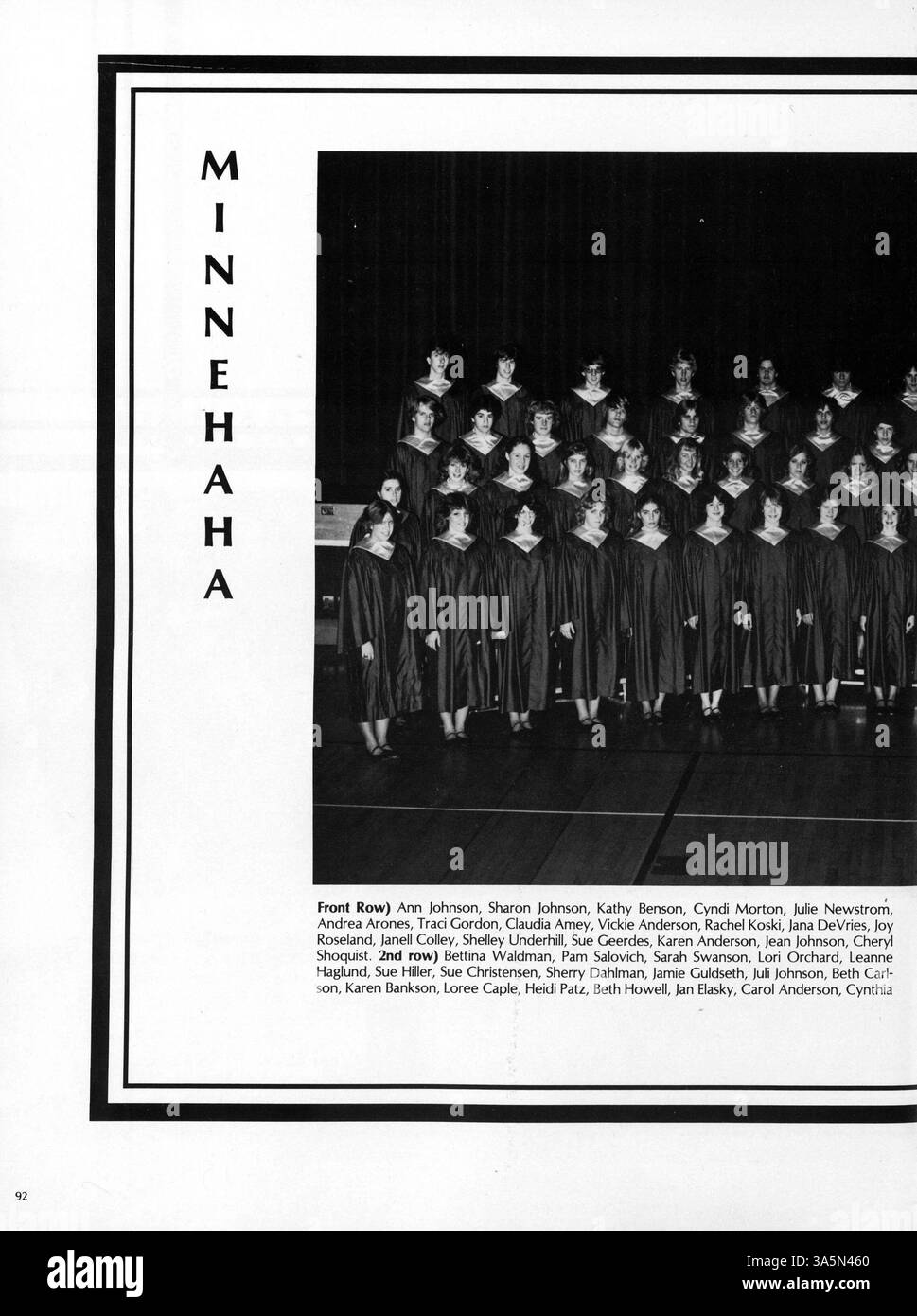Minnehaha Academy’s 1981 yearbook, Antler '81, features portraits of students, faculty, and ...