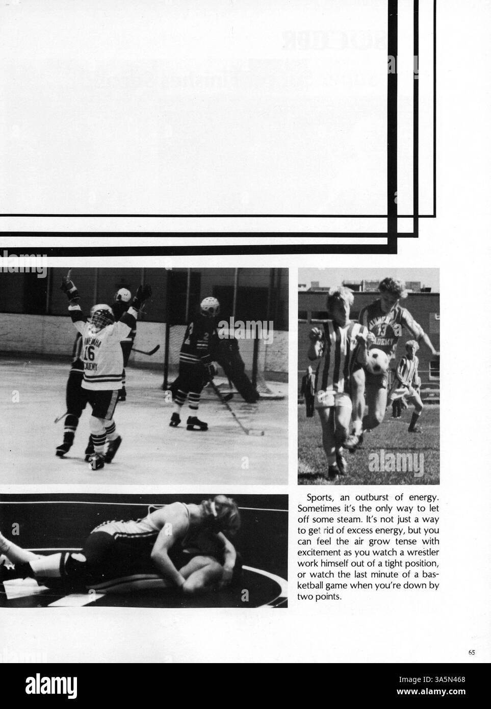 Minnehaha Academy’s 1981 yearbook documents important moments from the ...