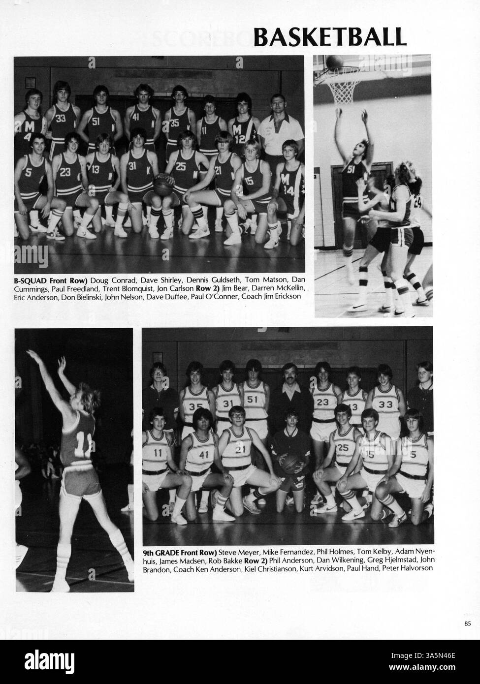 The 1981 Antler yearbook from Minnehaha Academy features images and ...