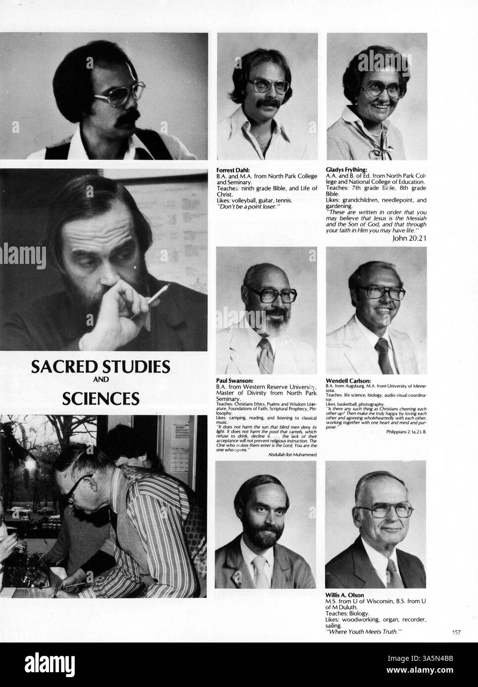 Antler '81, Minnehaha Academy's 1981 yearbook, captures the 1980-1981 academic year, documenting ...