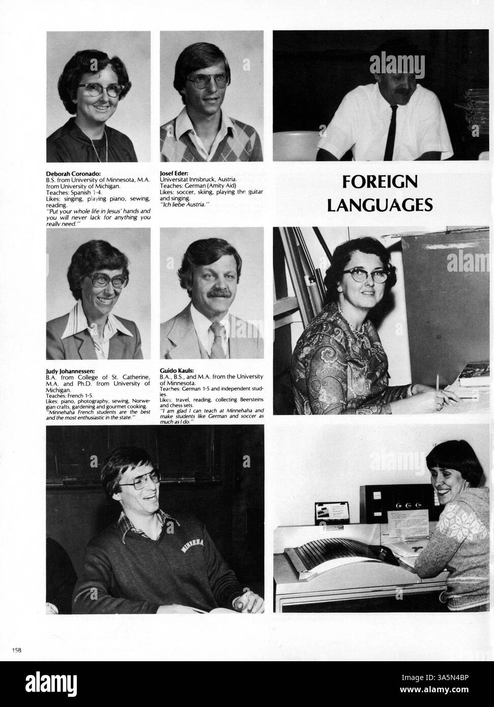 The Antler '81 yearbook from Minnehaha Academy features highlights of ...