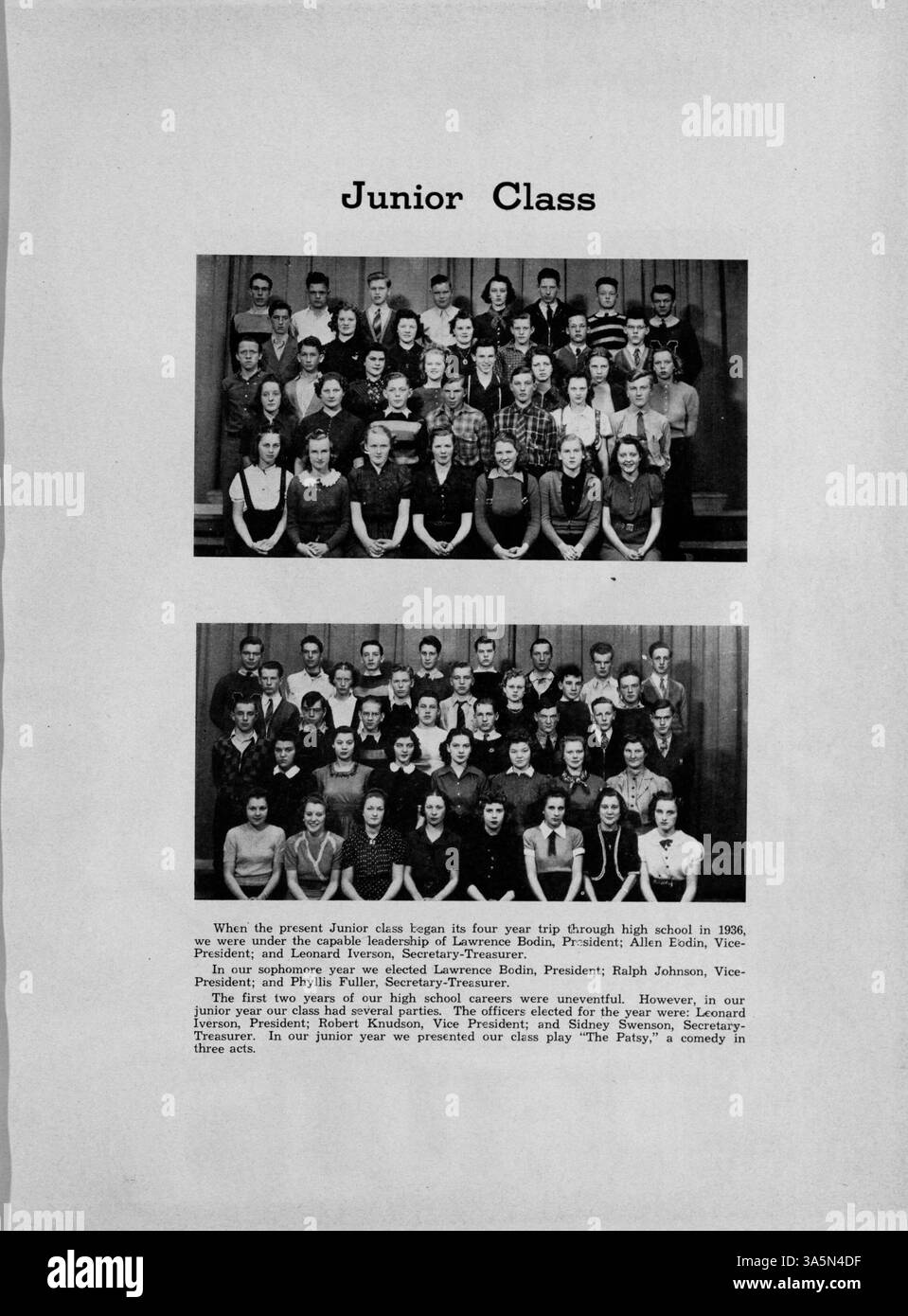 The Mohian yearbook from Mound High School for 1939 covers the 1938-1939 school year ...