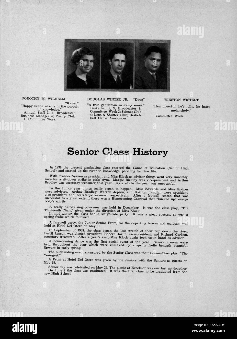 Mohian 1939, Mound High’s yearbook, presents a visual record of the 1938-1939 school year ...