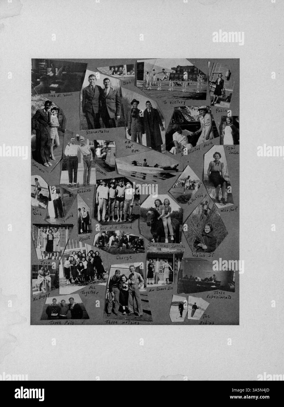 The Mohian yearbook from Mound High School in 1939 features the school’s academic, athletic, and ...