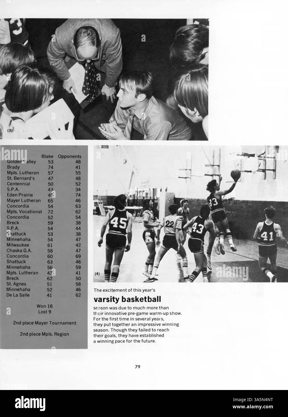 The 1972 Blake Yearbook, titled Callopan, offers a glimpse into the 1971-1972 school year at ...