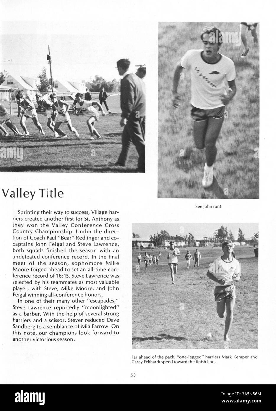 Important events from the 1969 1970 school year hi-res stock ...