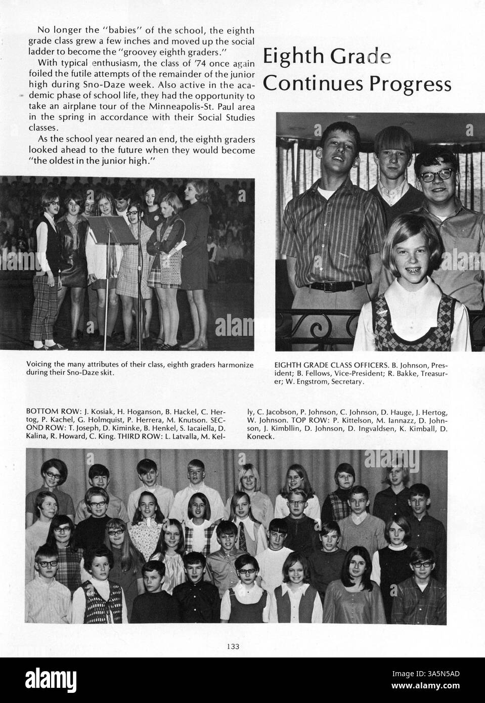 The 1970 St. Anthony Village High School Yearbook captures student ...