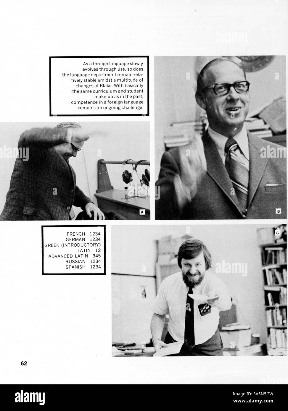 The Blake Yearbook from 1973 showcases the school community, with ...