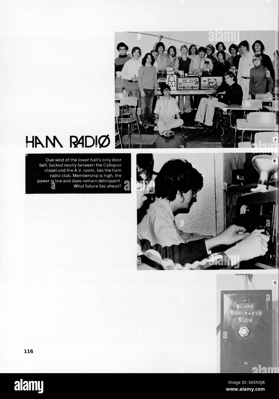 Blake School's 1973 yearbook highlights student life, faculty, clubs ...