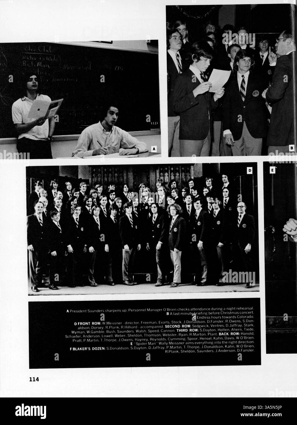 Blake schools 1973 yearbook documents the highlights of the aca hi-res ...