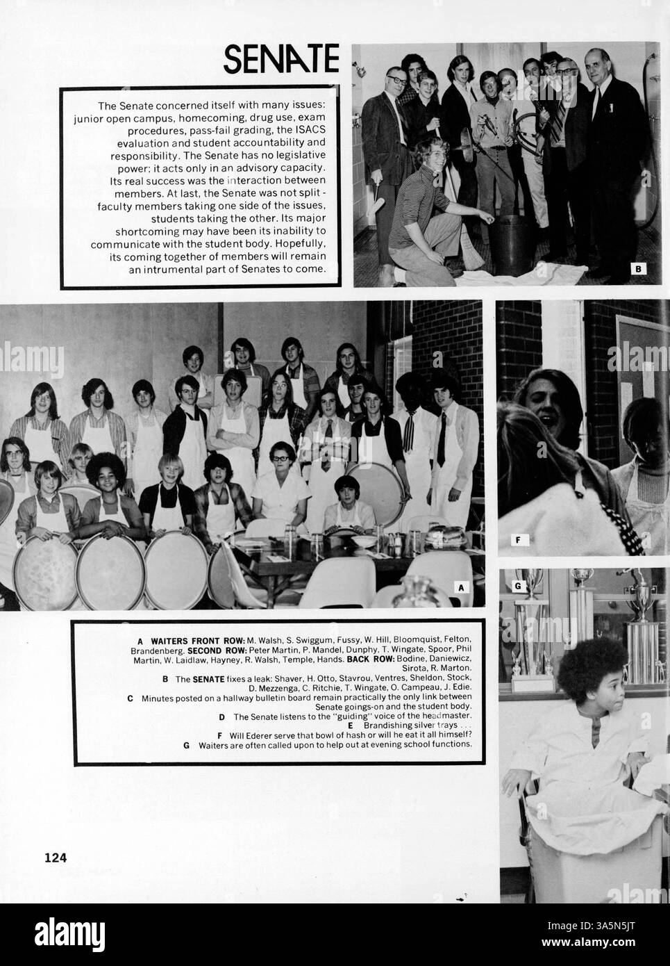 This yearbook from Blake School chronicles the key moments of the 1972 ...