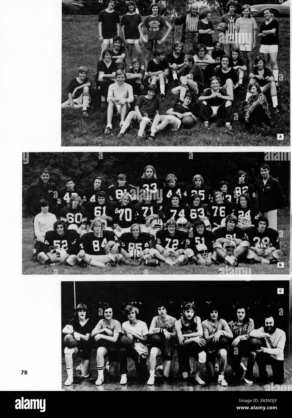 This 1973 yearbook from Blake High School features key events, student ...