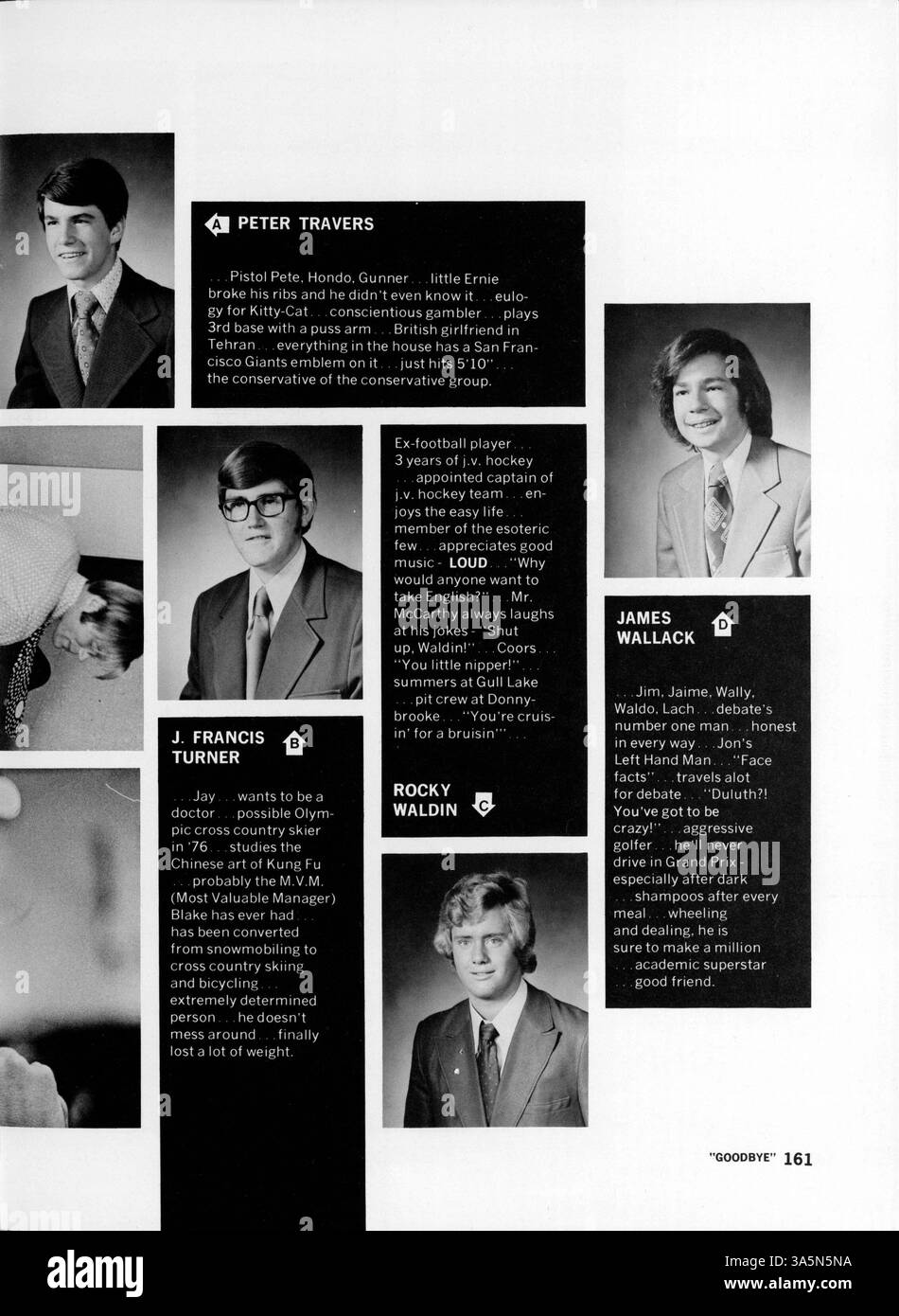 This 1973 yearbook from Blake School, titled Callopan, documents the ...