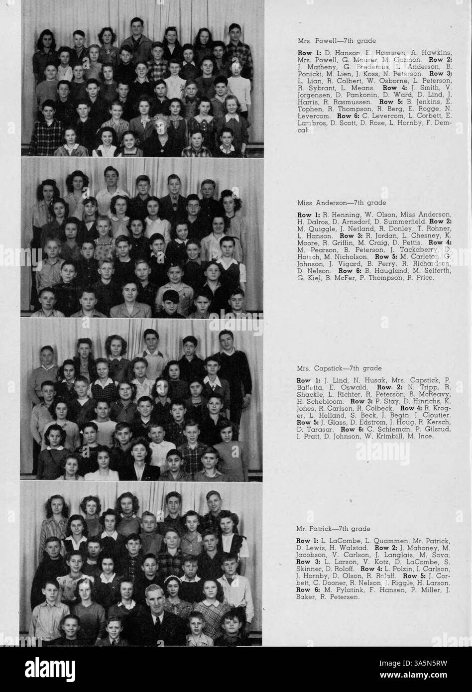 Marshall High School's 1945 Cardinal Yearbook features student ...