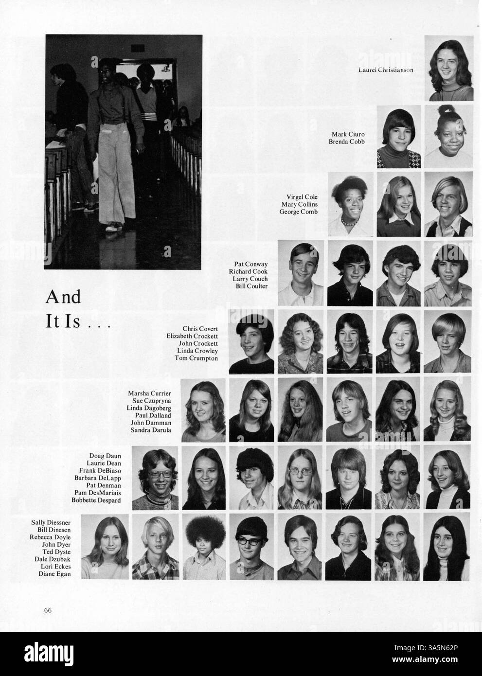 The Wahian '74 Yearbook from Washburn High School captures the essence ...