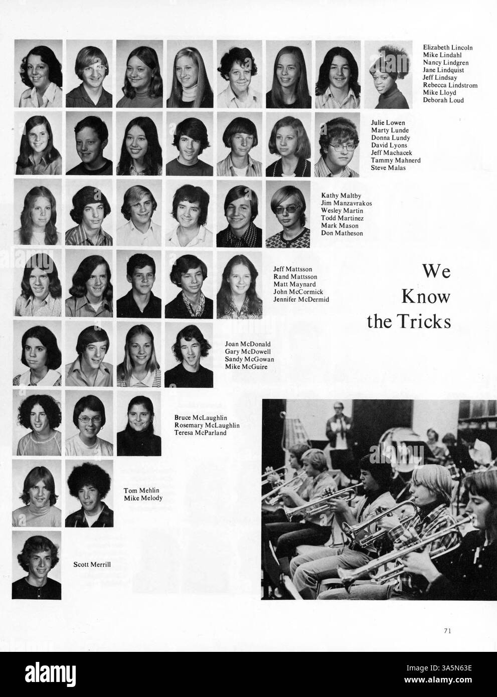 The Wahian '74 Yearbook from Washburn High School details the 1973-1974 school year, documenting ...