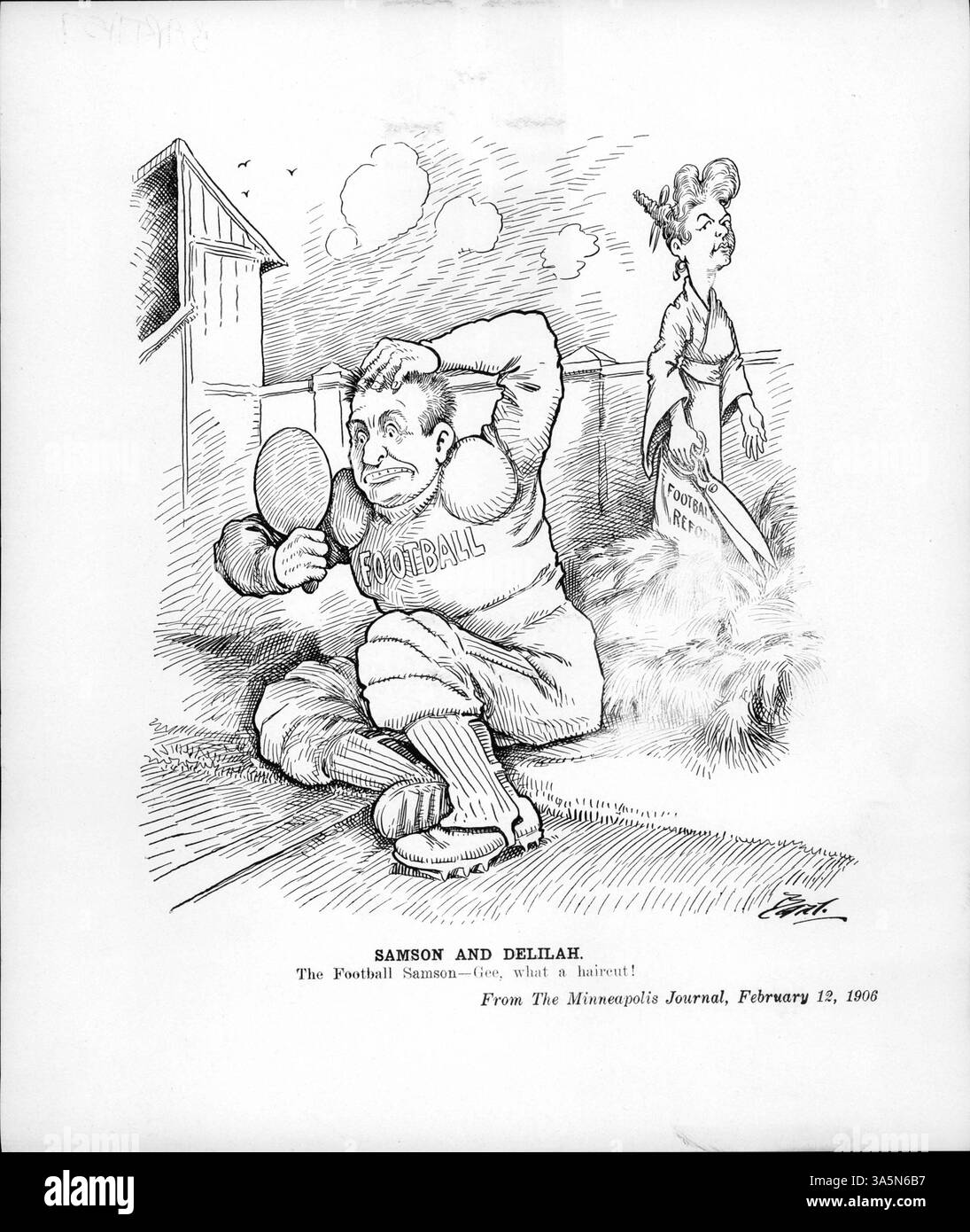 'The Football Samson' explores the moment when a football player ...