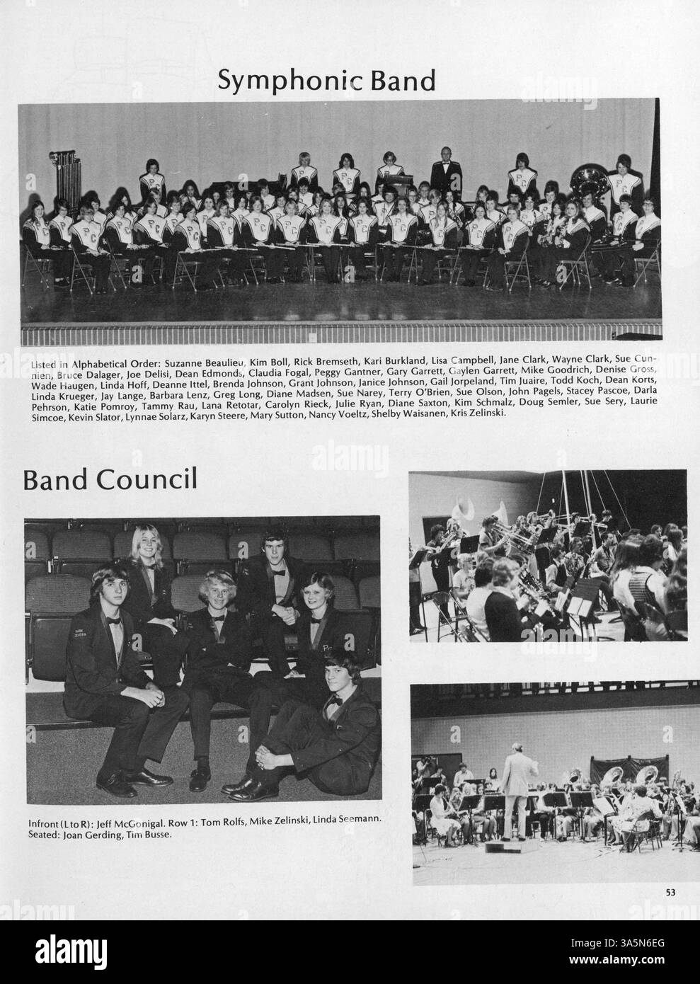 The 1976 Park Center High Yearbook, Pirate Vol. V, records the 1972 ...