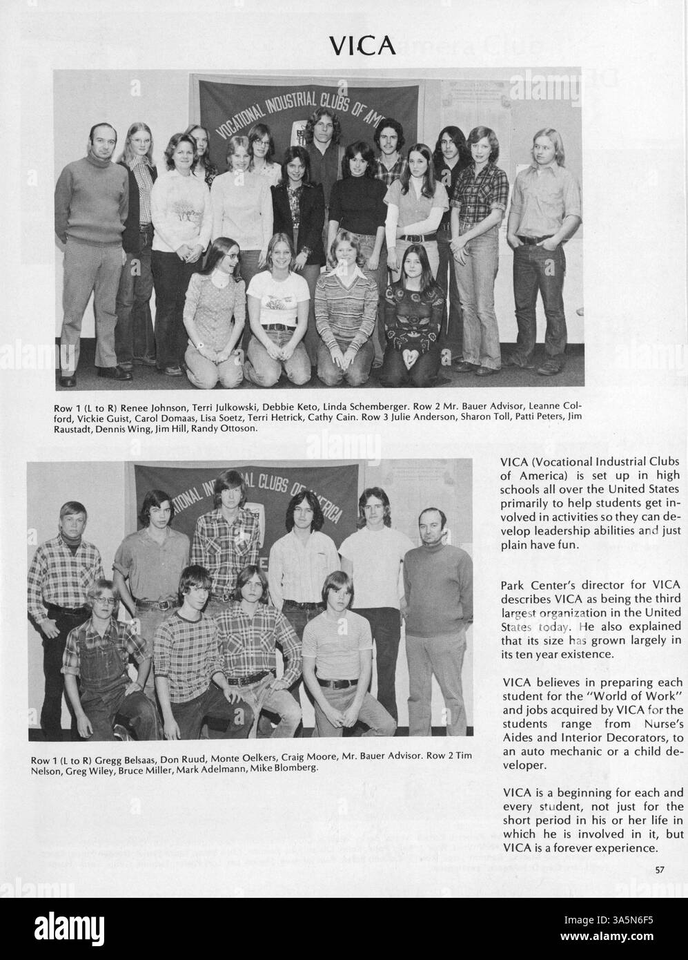 The 1976 Park Center High Yearbook, Pirate Vol. V, records the highlights of the 1972-1973 ...