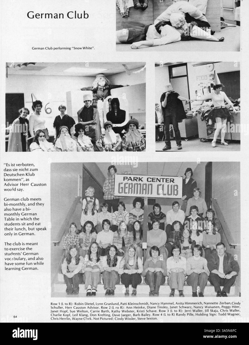 The 1976 edition of Pirate Vol. V from Park Center High documents the ...