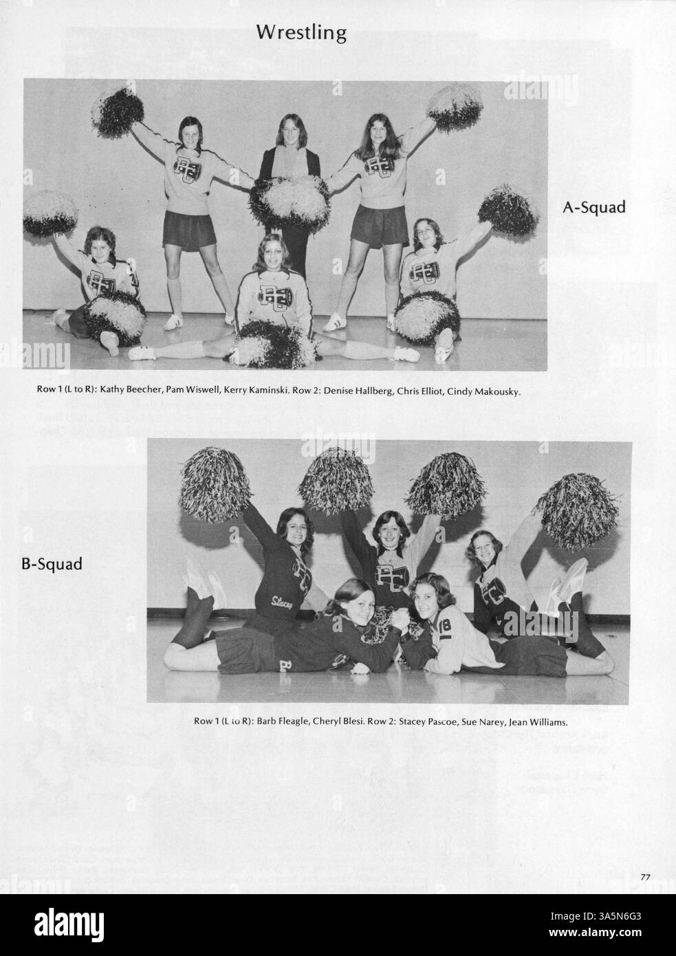 The 1976 Park Center High Yearbook, Pirate Vol. V, records the key ...