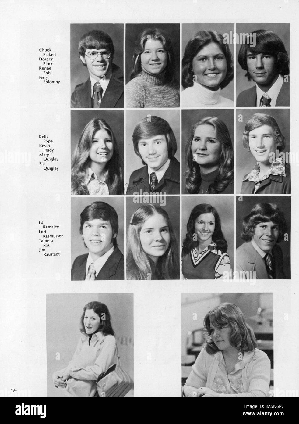 This 1976 edition of Park Center High Yearbook, Pirate Vol. V, captures significant moments from ...