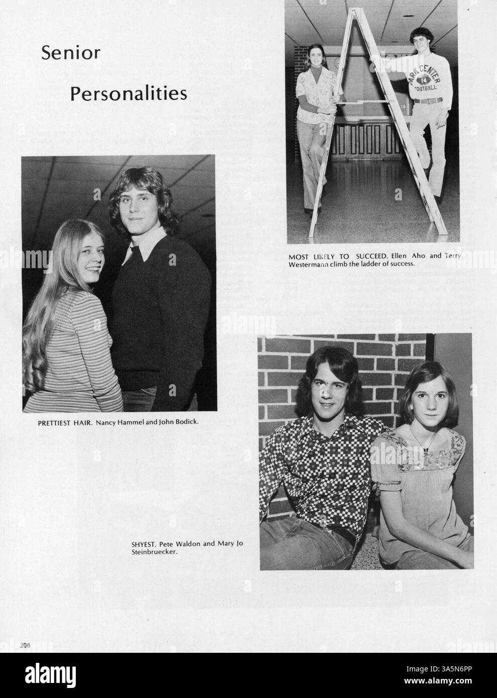 The 1976 Park Center High Yearbook, Pirate Vol. V, captures the highlights of the 1972-1973 ...