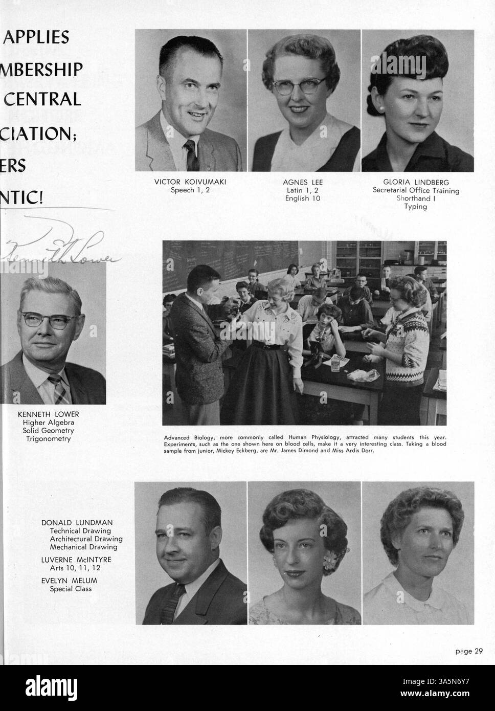 This 1960 Bloomington High yearbook, Bear '60, provides a snapshot of ...