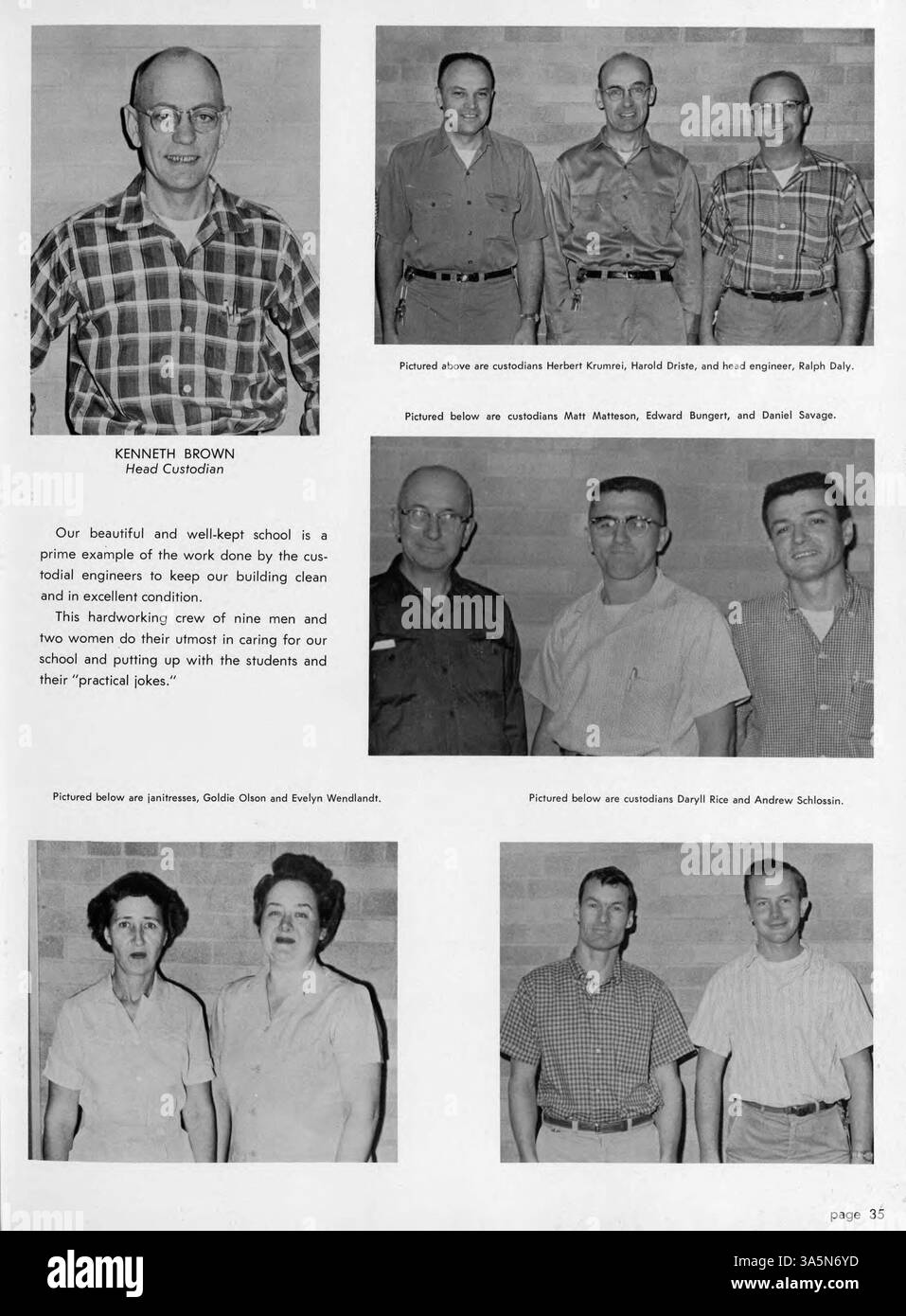 This 1960 Bloomington High School yearbook, Bear '60, highlights the ...