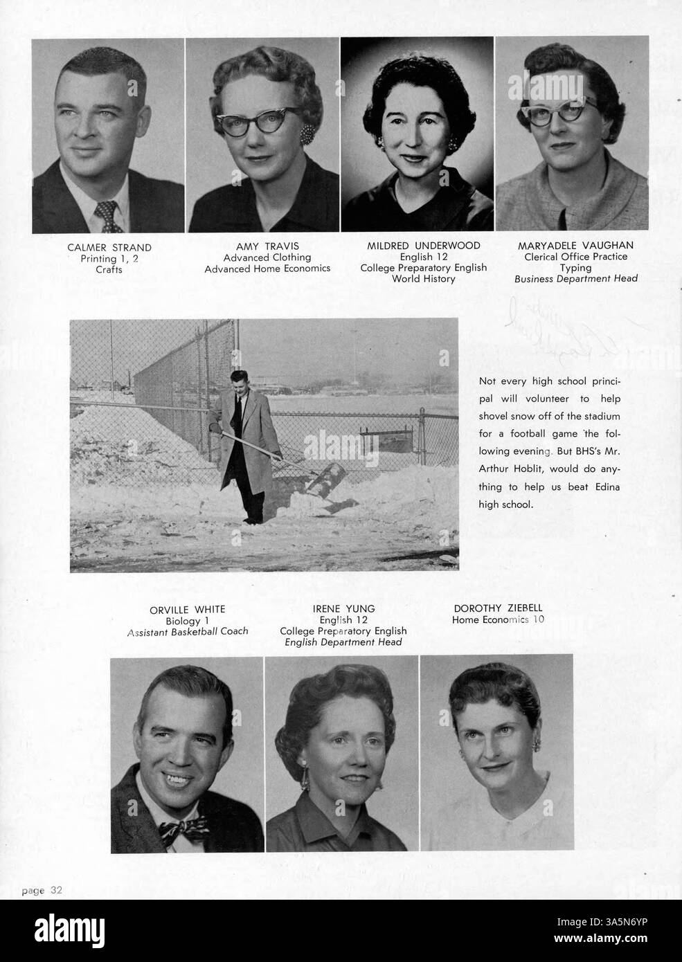 Bear '60, the 1960 yearbook from Bloomington High School, captures the ...