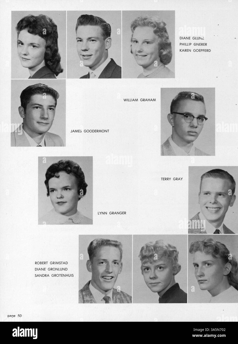 The Bear '60 yearbook captures key moments from the 1959-1960 school ...