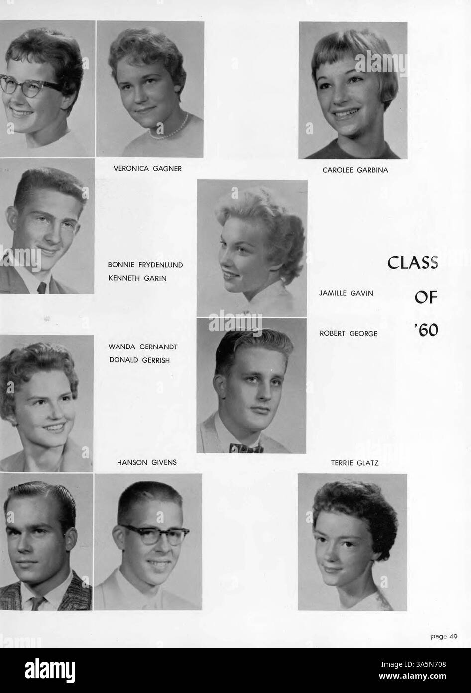 Bear '60, the Bloomington High Yearbook from 1960, offers a detailed ...