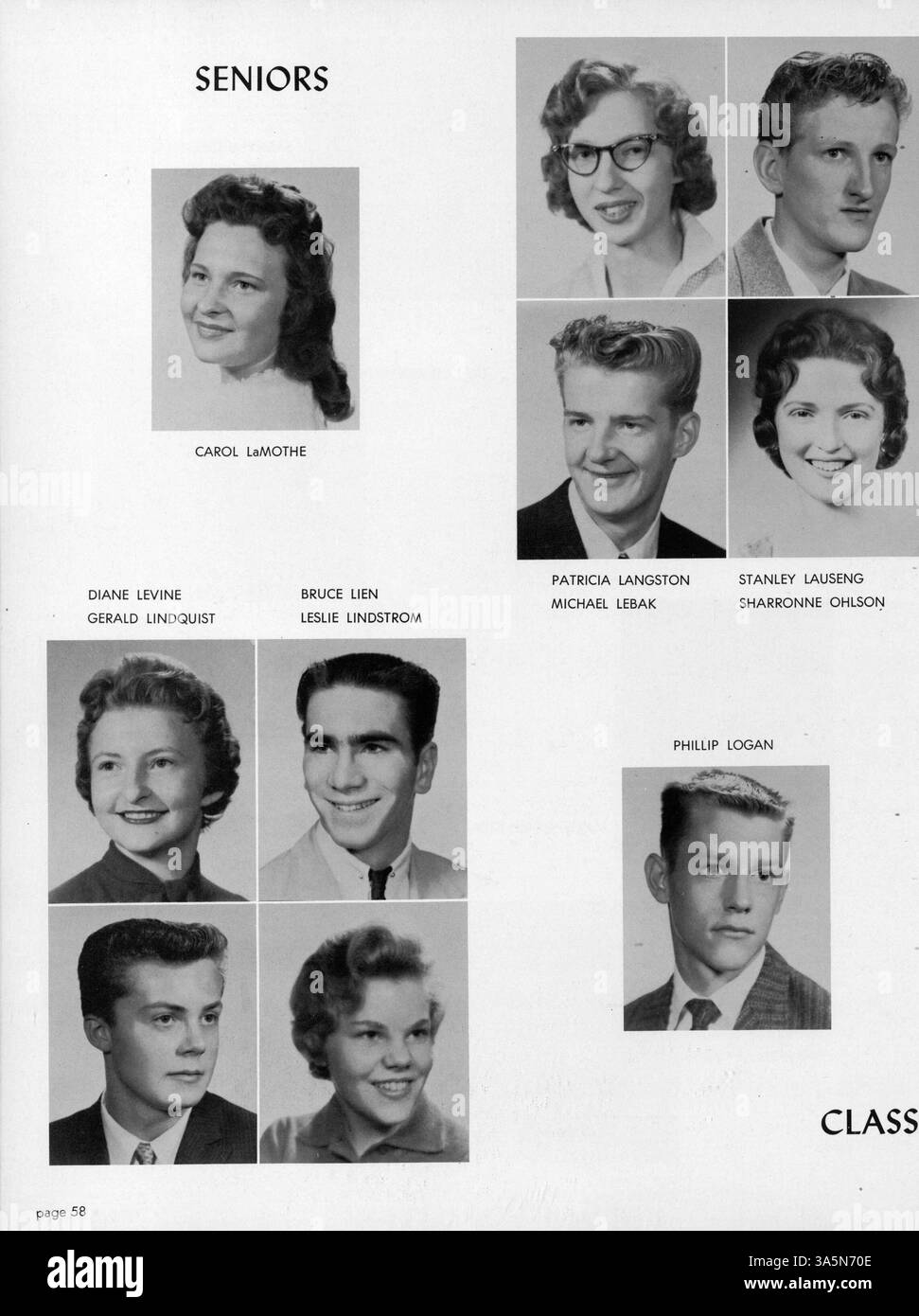 Bear '60, the 1960 yearbook from Bloomington High School, documents the ...