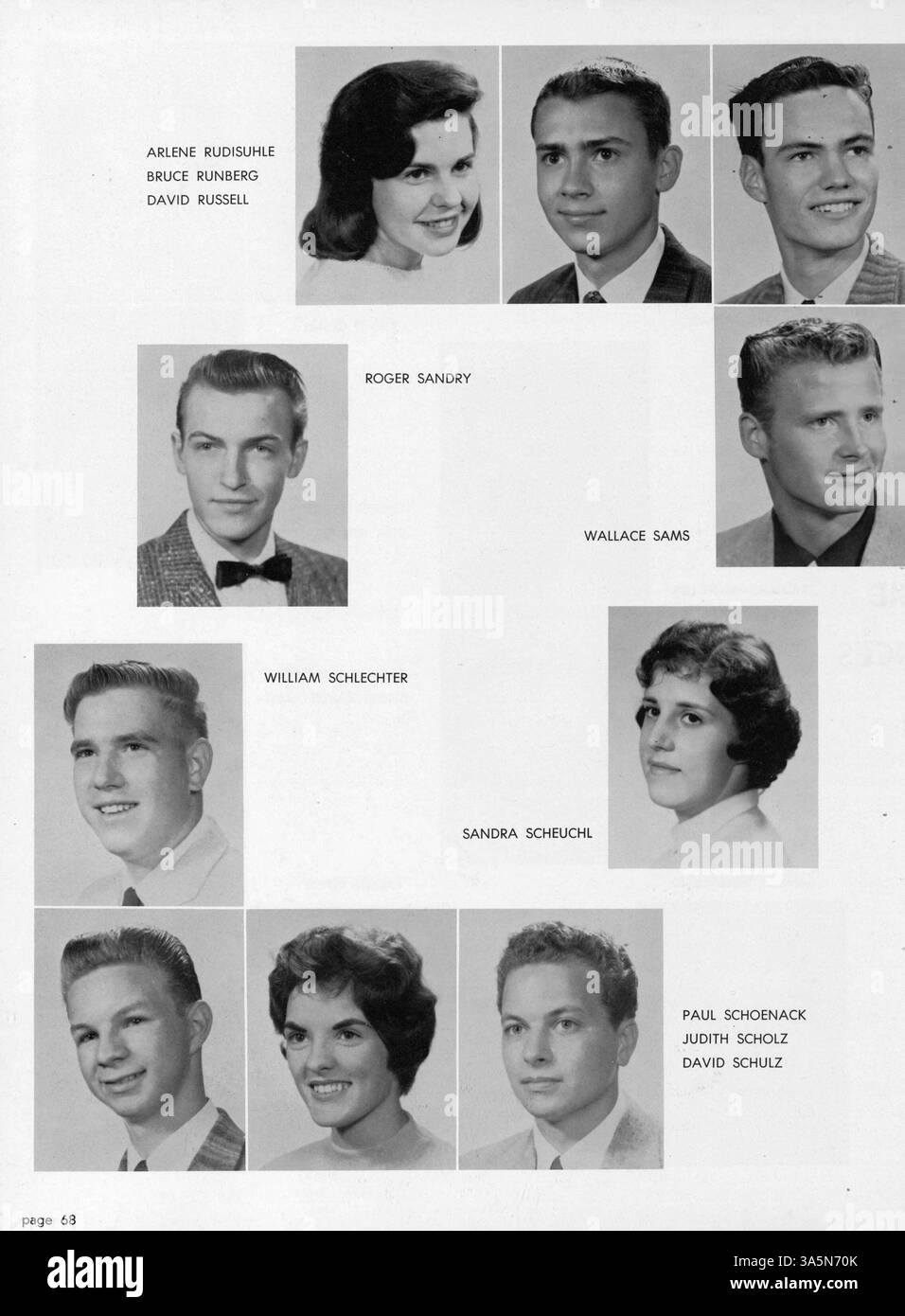 The 1960 Bear '60 yearbook from Bloomington High School details the ...
