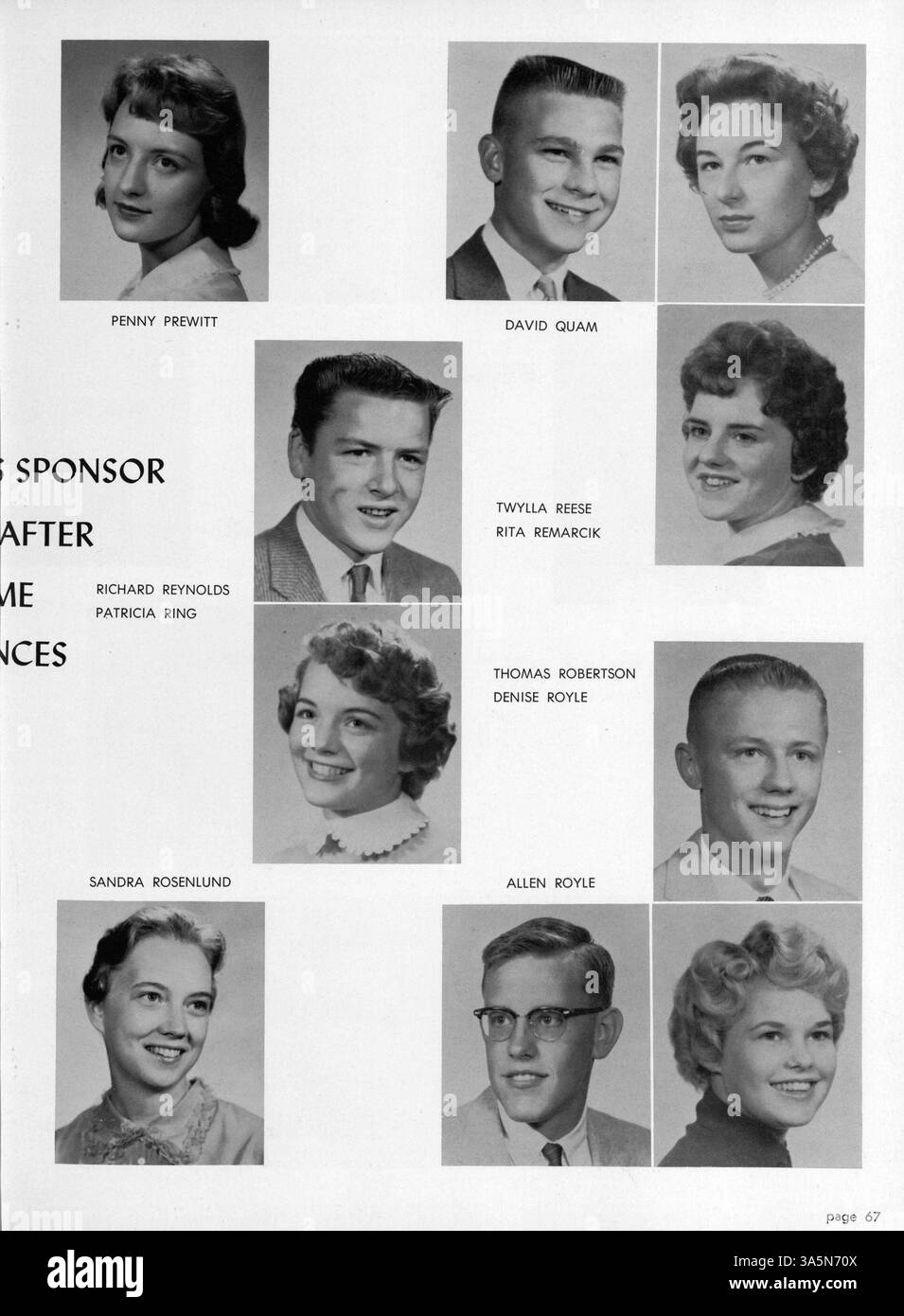 The 1960 yearbook, Bear '60, captures key moments of the 1959-1960 ...