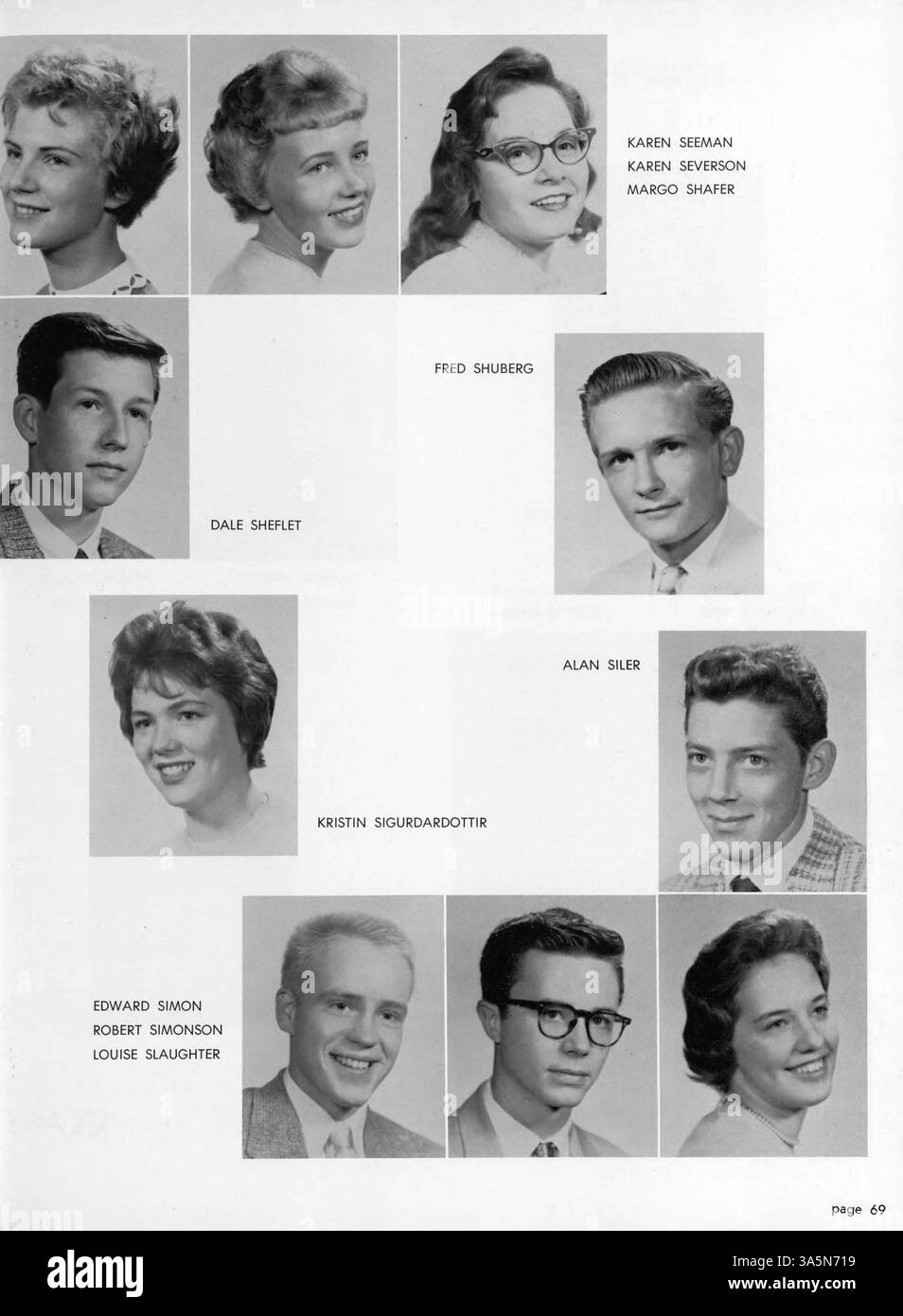Bear '60, the 1960 Bloomington High yearbook, offers a visual record of ...